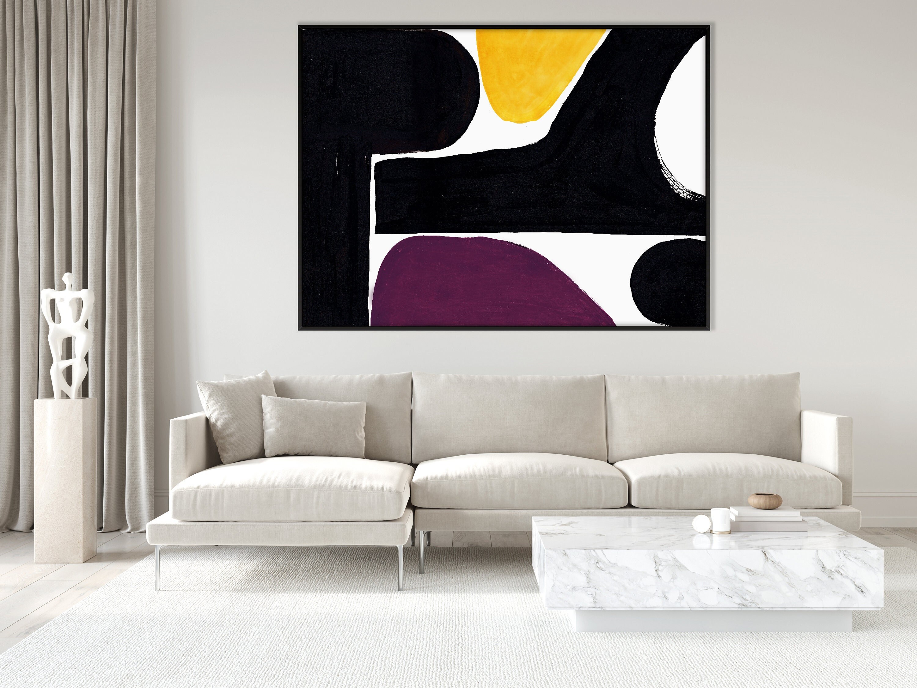 Purple Office Decor