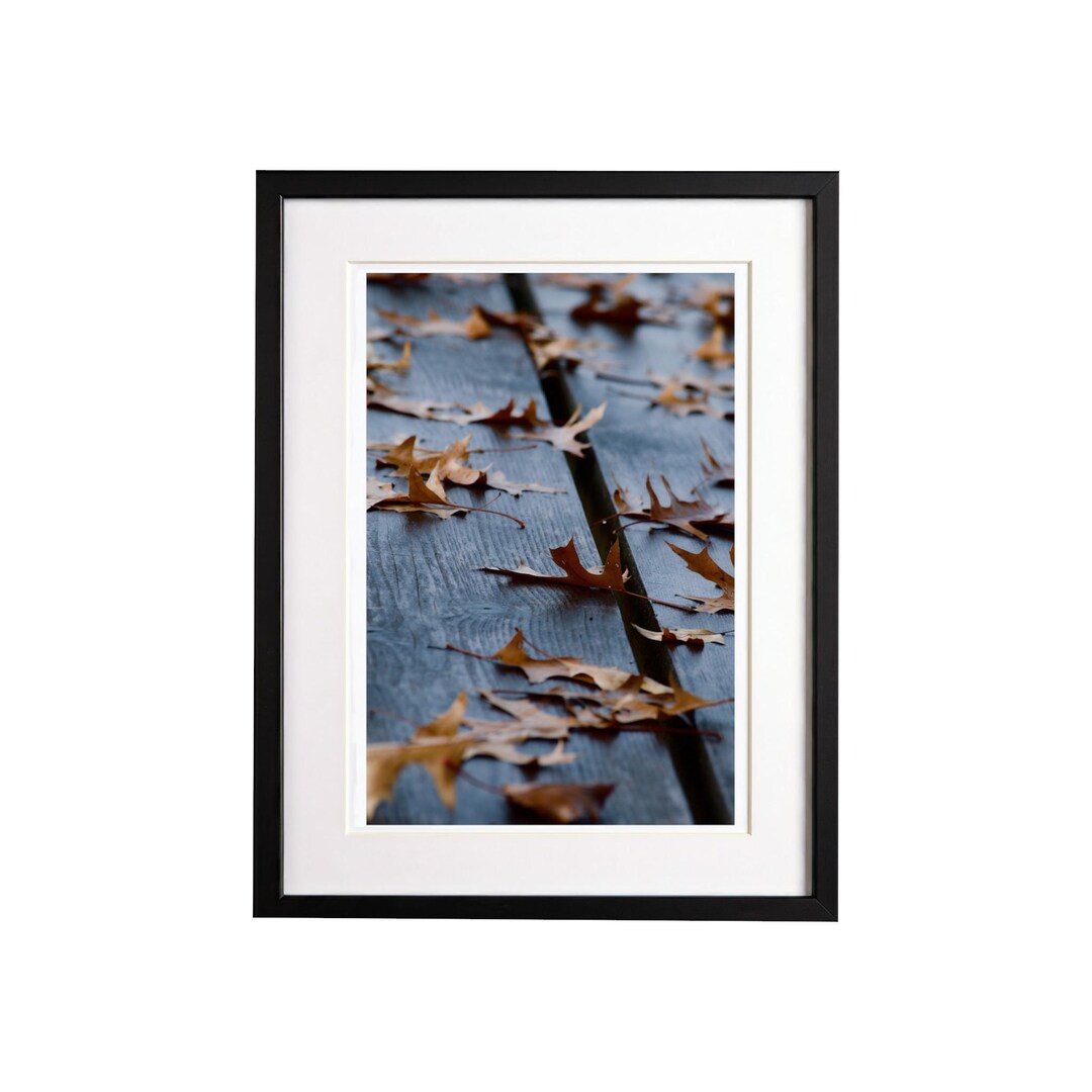 Printable Autumn Leaves Photo Wallpaper - Etsy