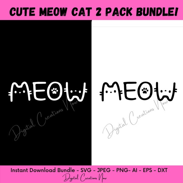 Meow Cat - Etsy