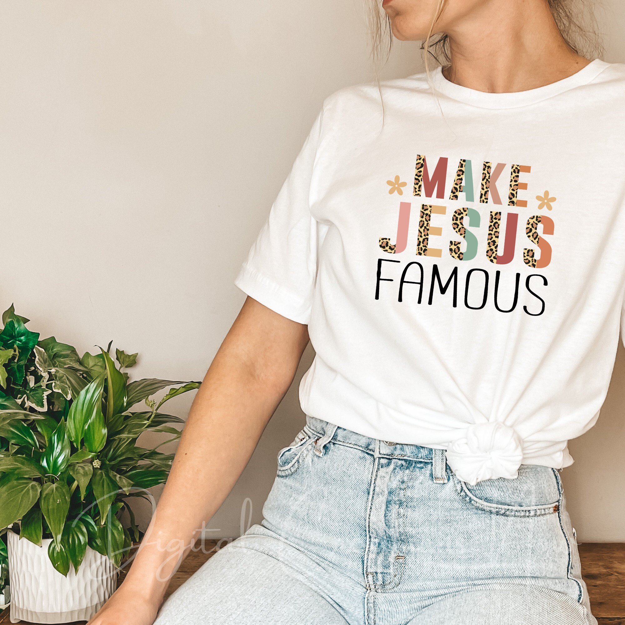 Make Jesus Famous SVG Instant Download Bundle Png Jpg Eps - Etsy