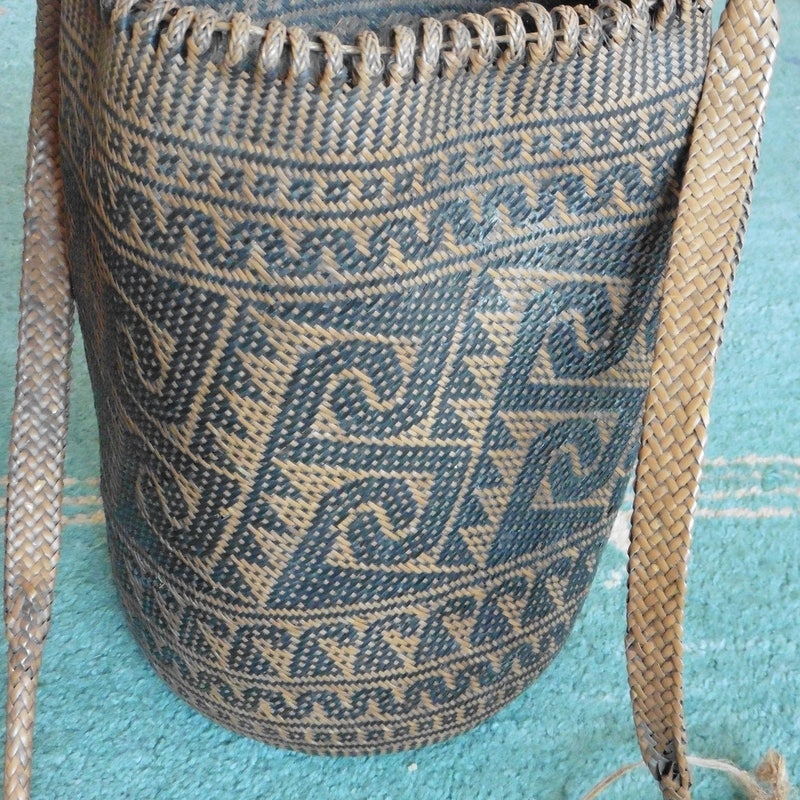 Rattan Backpack - Etsy