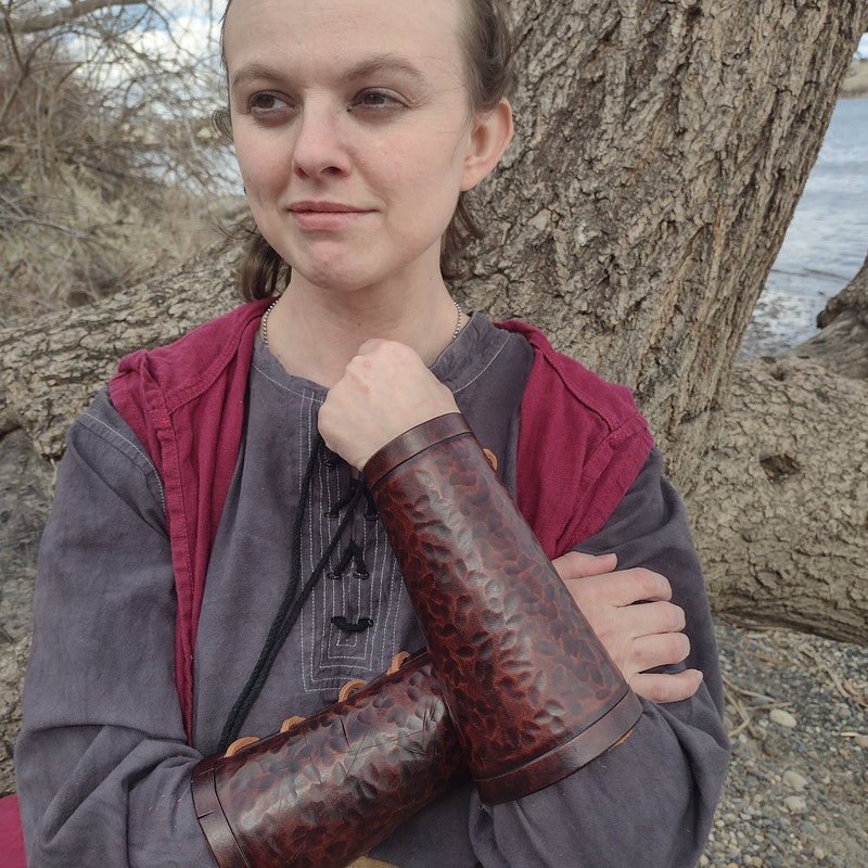 Leather Bracers for Women - Etsy