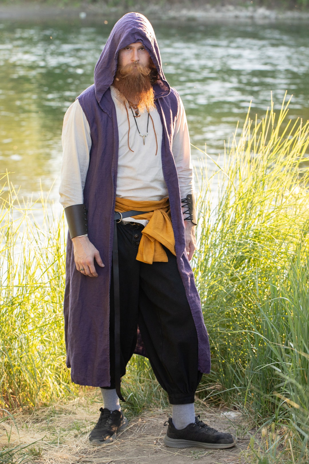 Long Surcoat Sleeveless Robe - Etsy