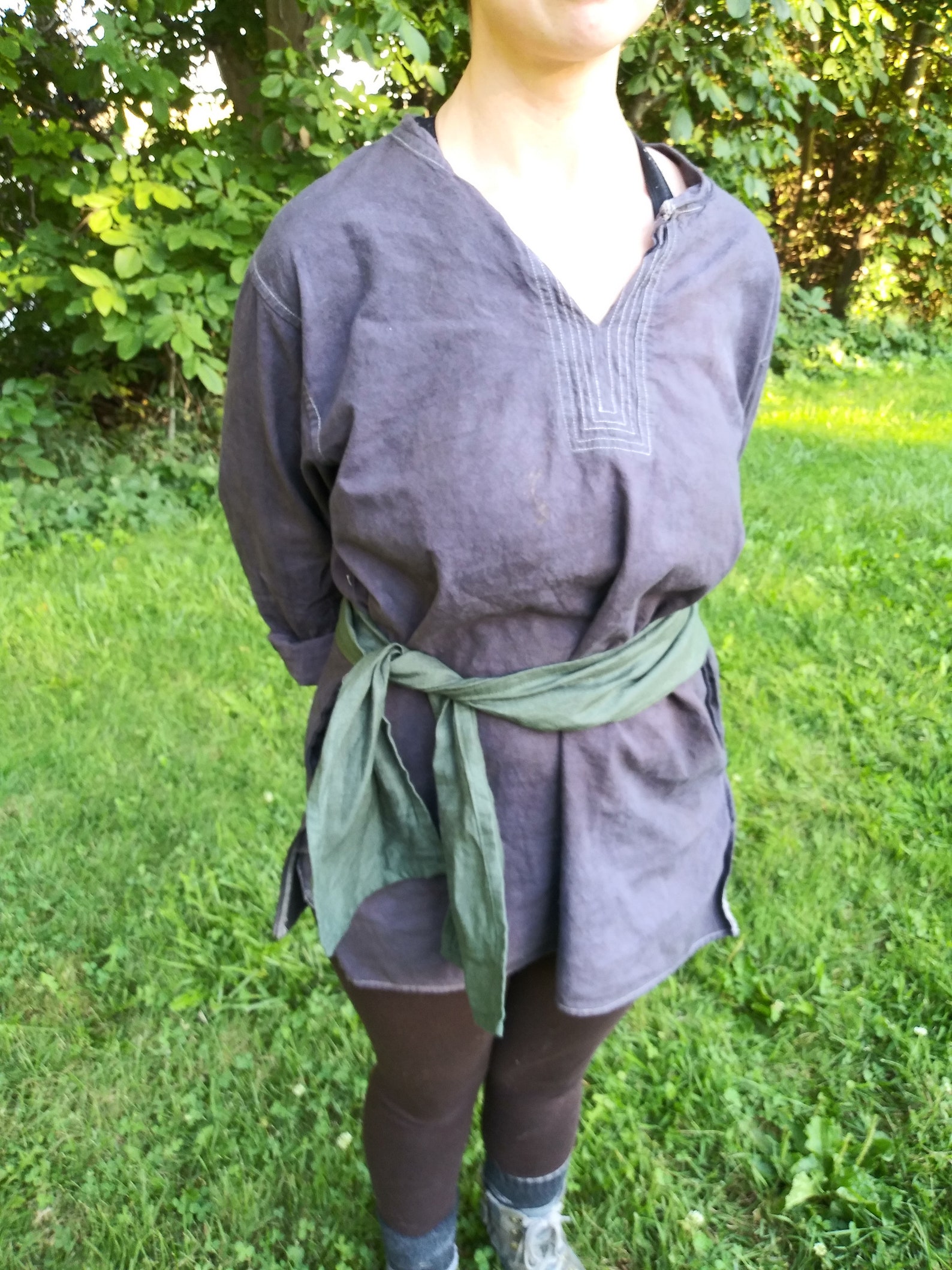 Linen Sash - Etsy