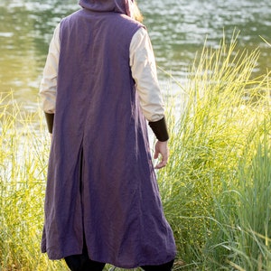 Long Surcoat Sleeveless Robe - Etsy