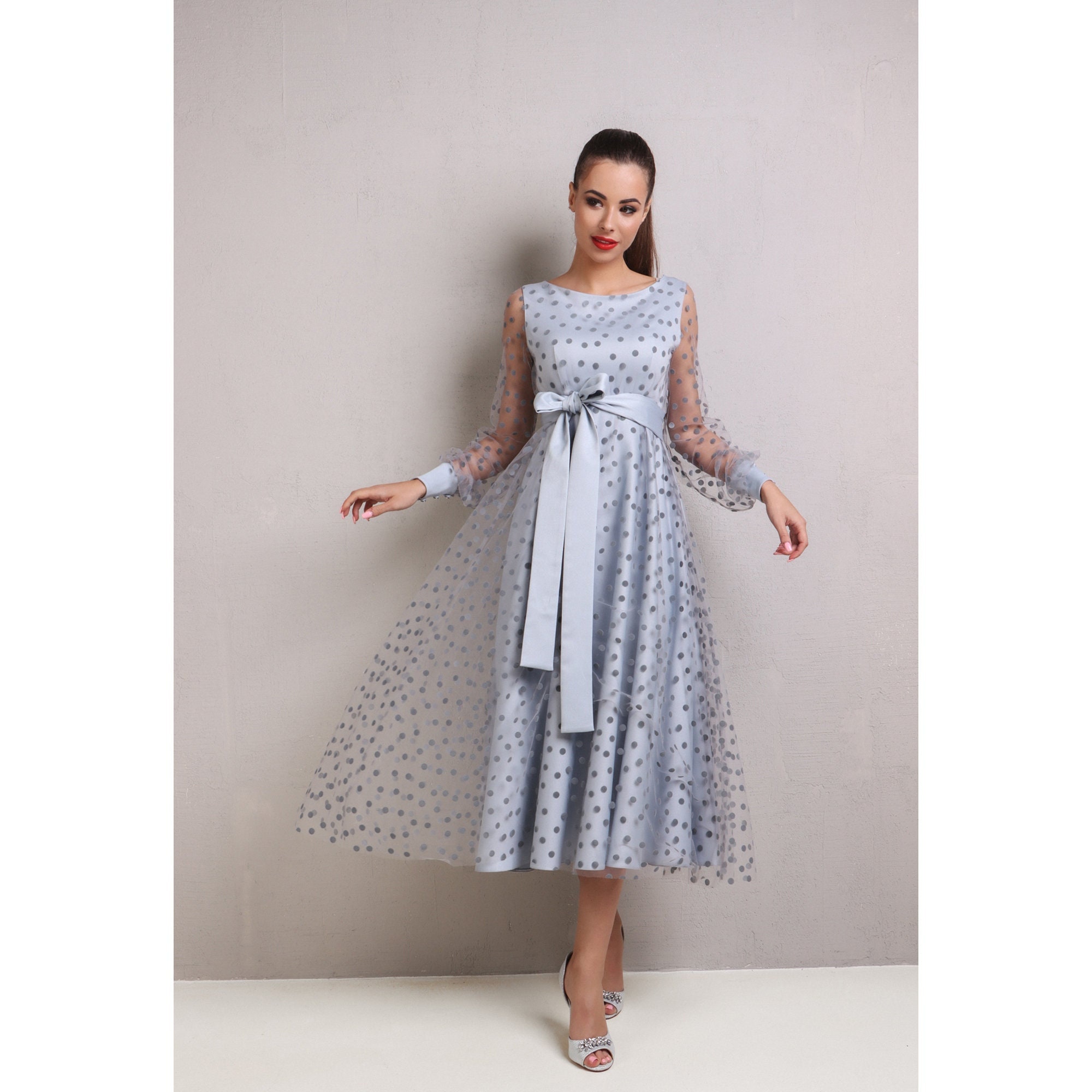 Mid Calf Evening Dresses