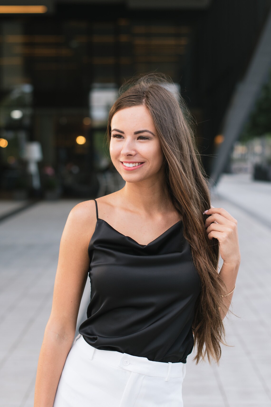 Red Silk Blouse Cowl Neck Satin Blouse Spaghetti Strap Top | Etsy