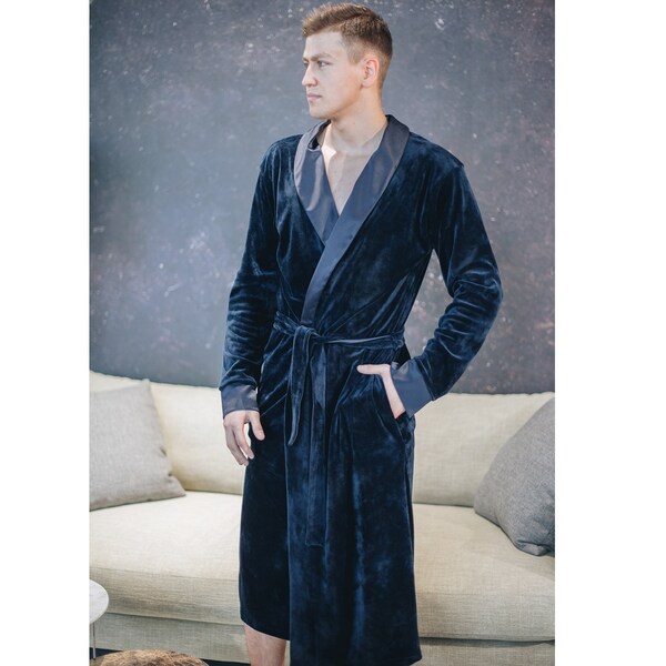 Velvet Robe - Etsy UK