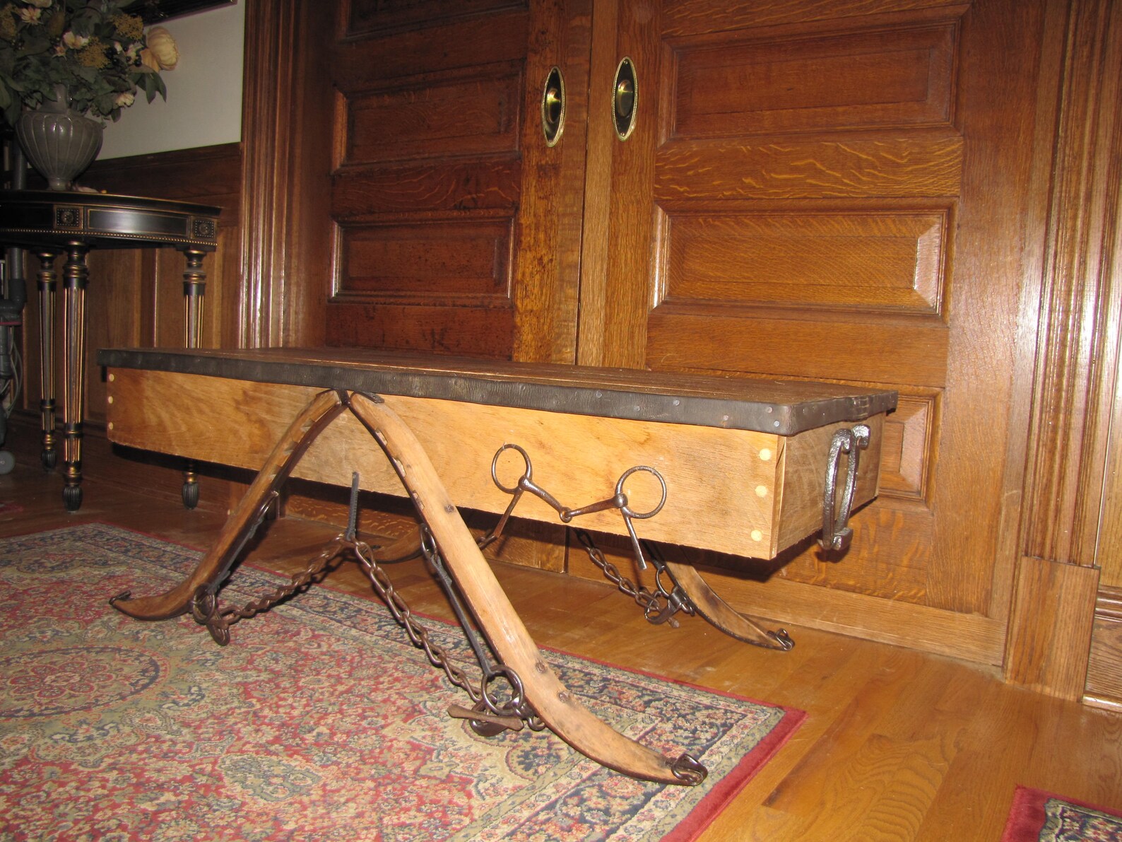 Antique Draft Horse Hames Table - Etsy