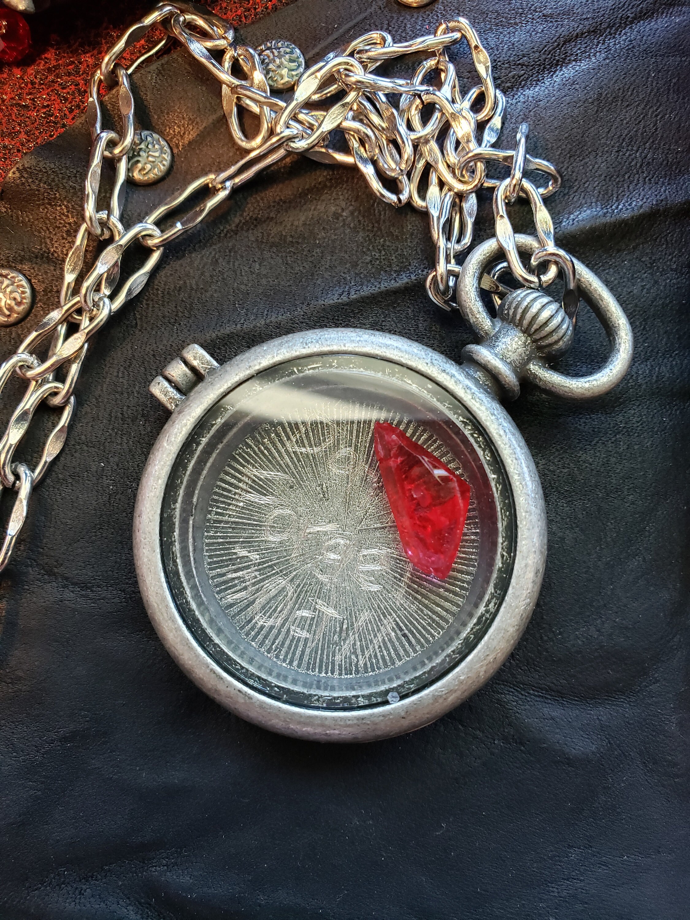 Fullmetal Alchemist Philosopher's Stone Watch Locket - Etsy Norway