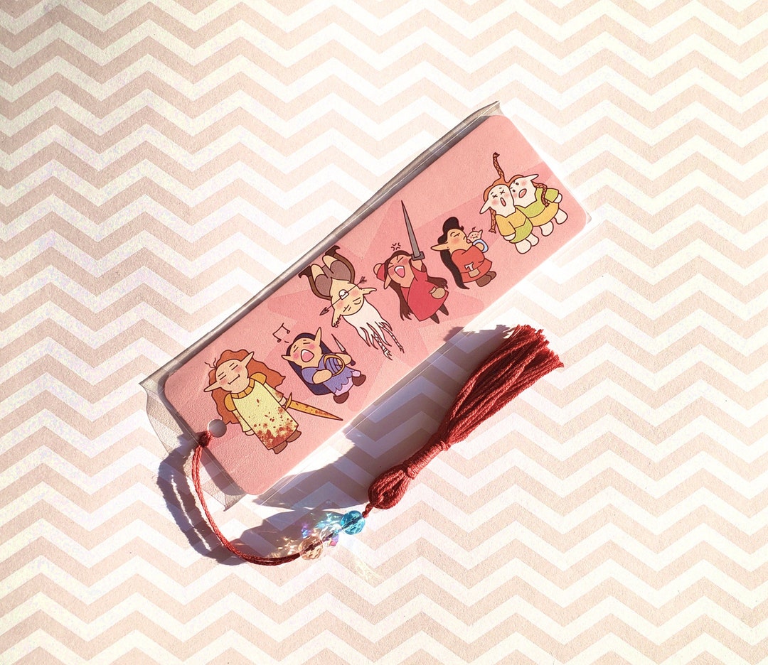 Chibi Feanorians the Silmarillion Bookmark With Tassel and Beads - Etsy