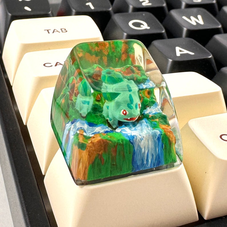 Pokemon Keycap, Bulbasaur Pokemon, Esc Keycap, 3d Printed Keycap ...