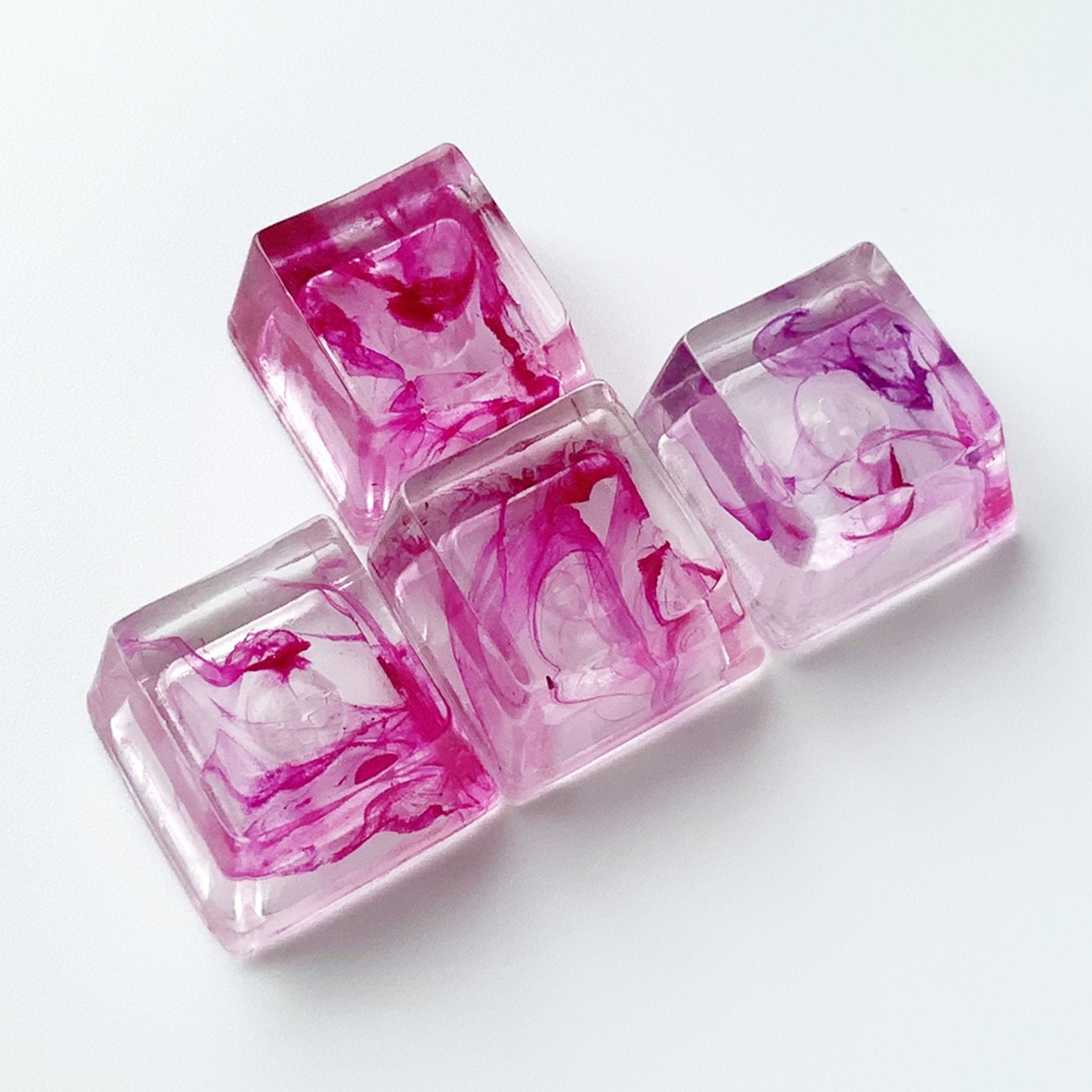 WASD Keycaps Arrow Keycaps Transparent Keycap Pink Keycaps - Etsy