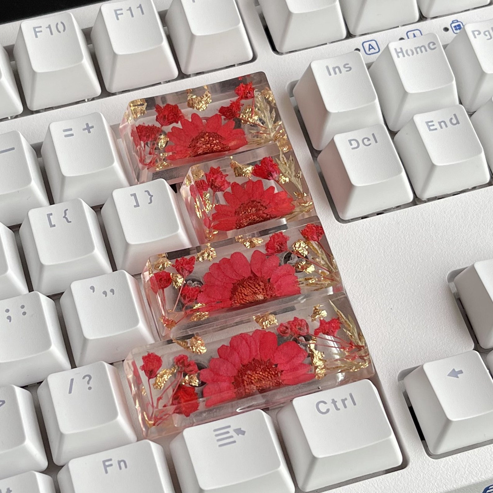 Space Bar Keycap Red Keycap Cute Keycap Cherry Keycap | Etsy