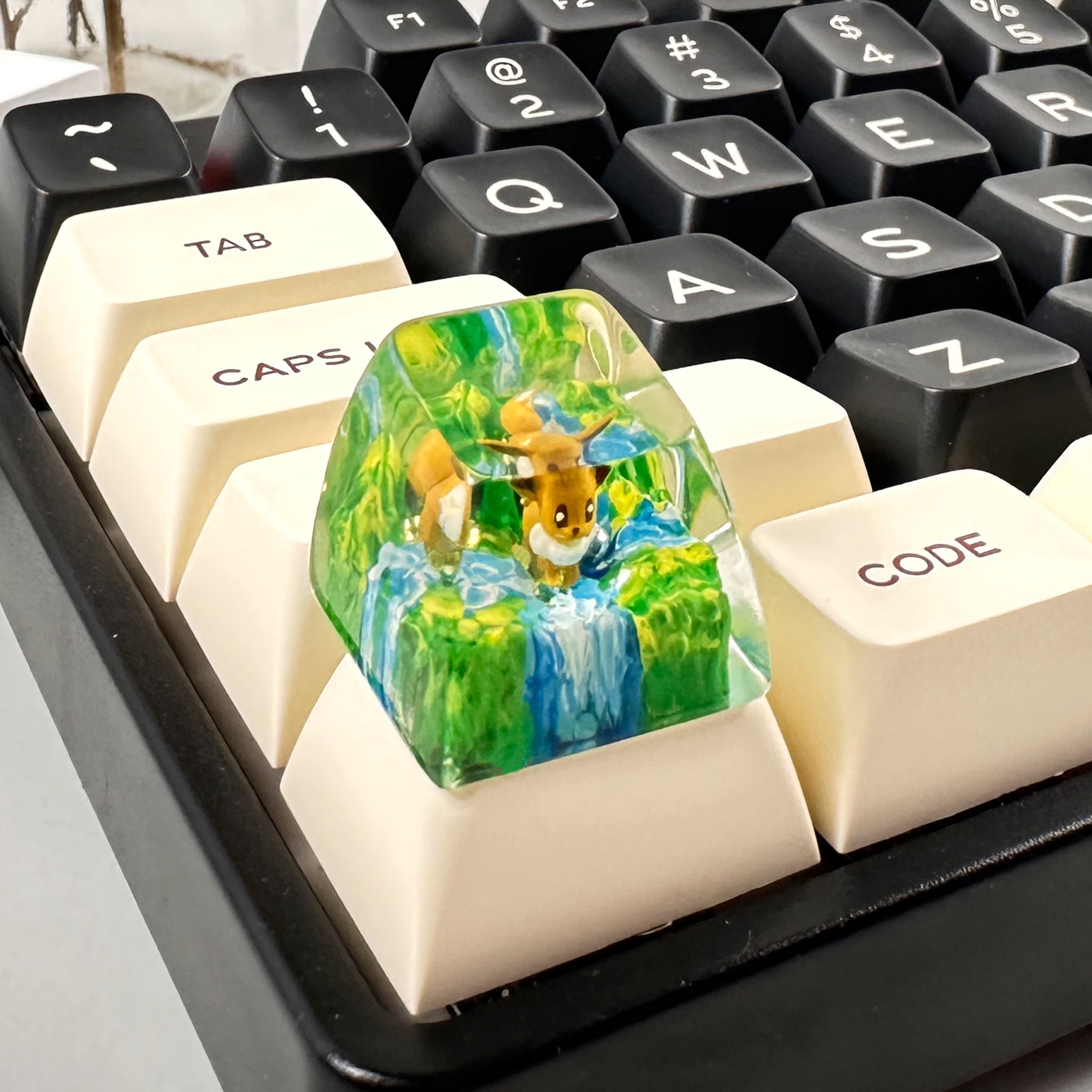 Pokemon Keycap Eevee Pokemon Esc Keycap 3d Printed Keycap - Etsy UK