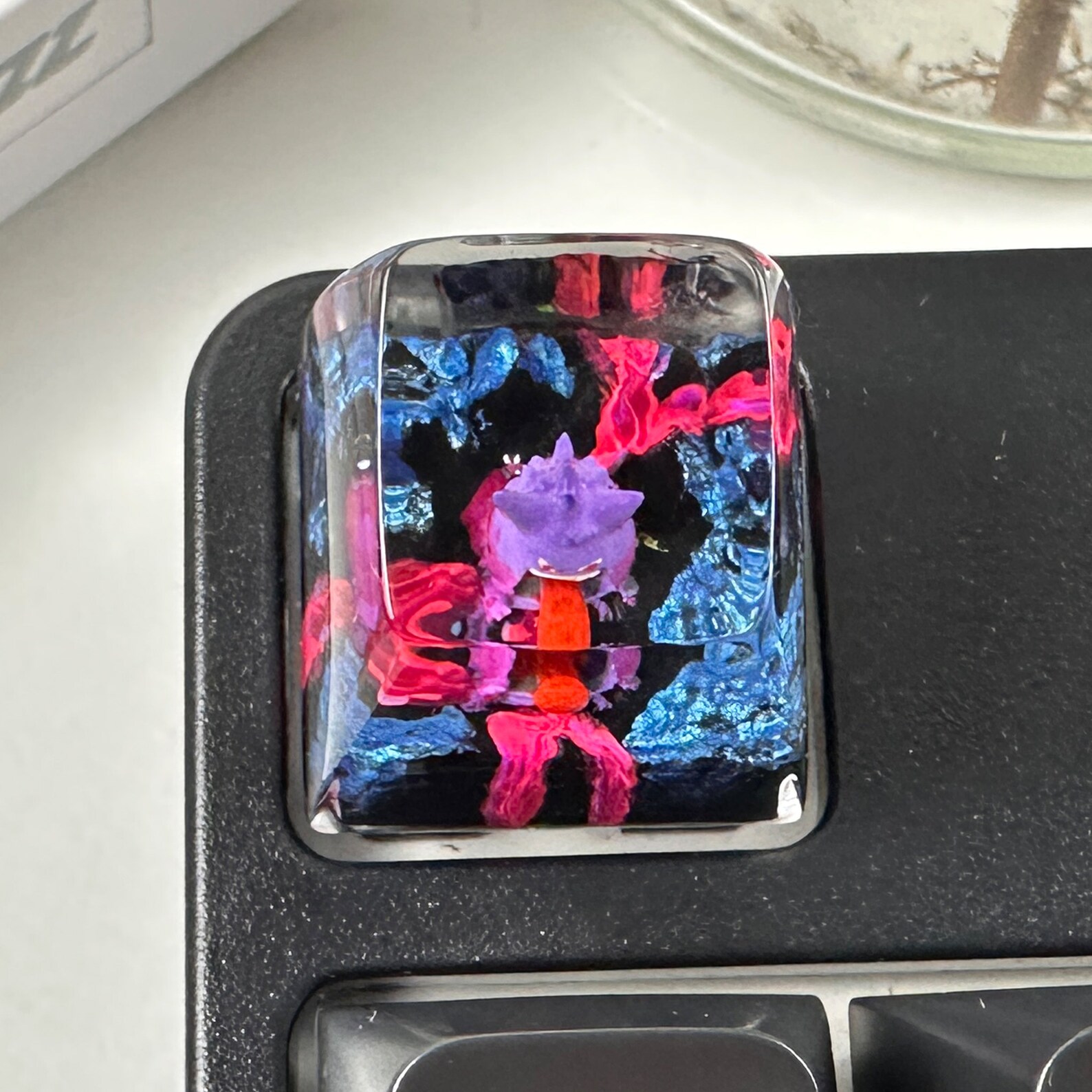 Artisan Keycap Gengar Keycap Pokemon Keycap Custom Keycap - Etsy
