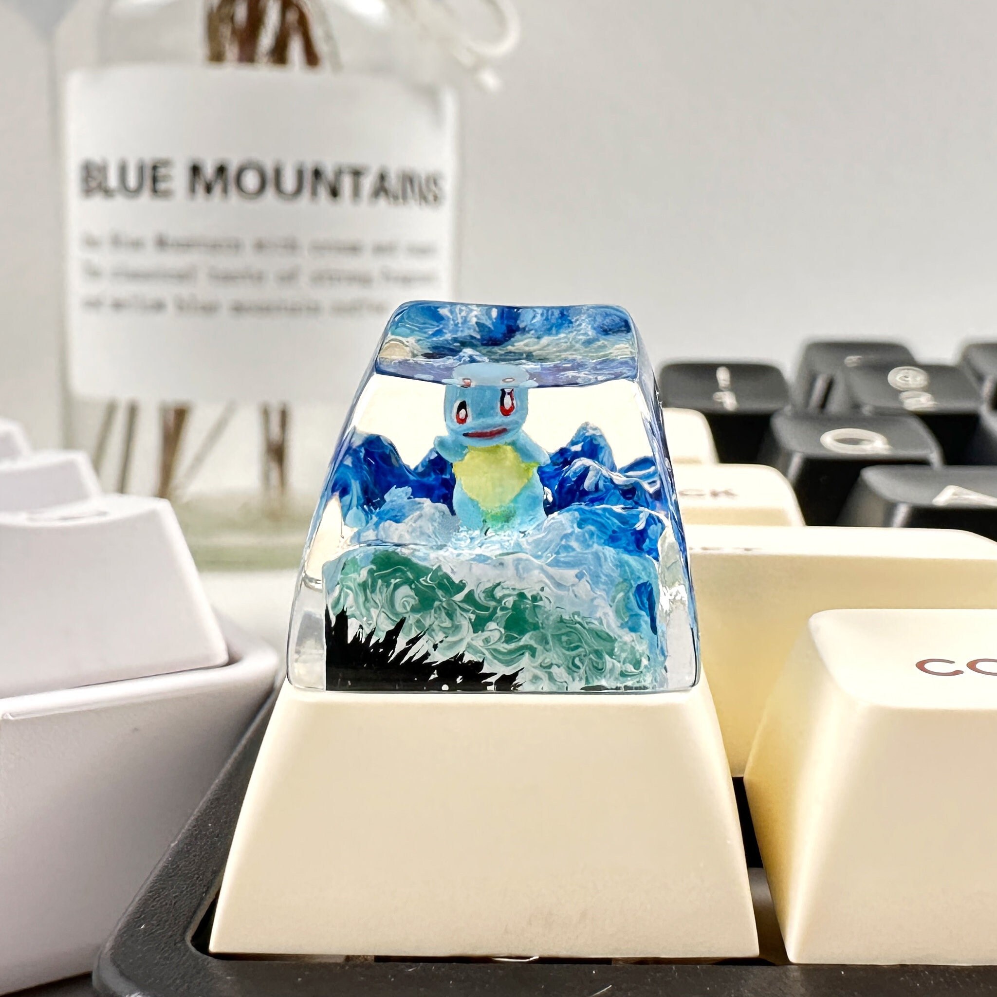 Resin Keycap, Pokemon Keycap, Squirtle Pokemon, Esc Keycap, 3d Printed ...