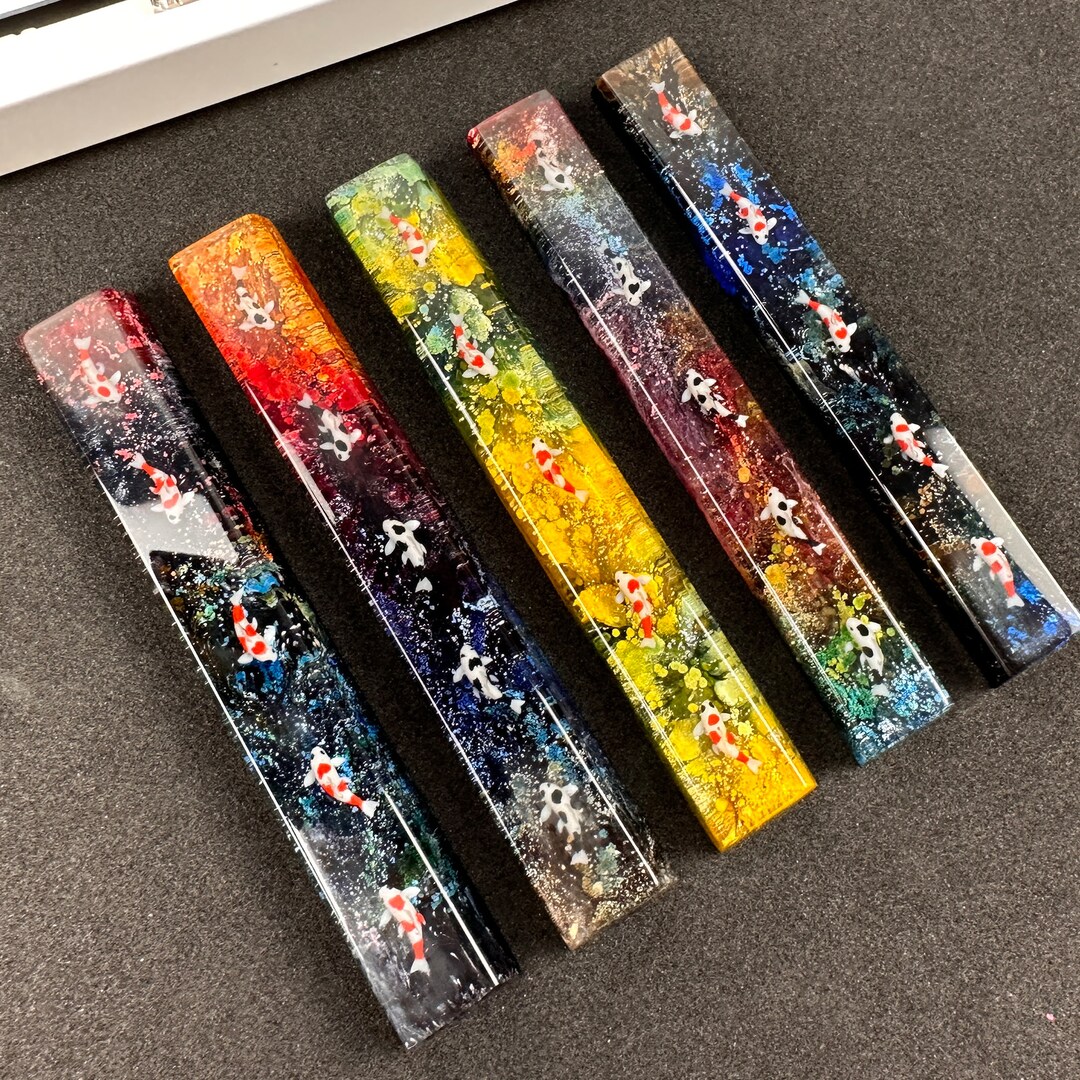 Koi Fish Keycap, Koi Fish Key Cap Set, Resin Keycap, Custom Keycap ...