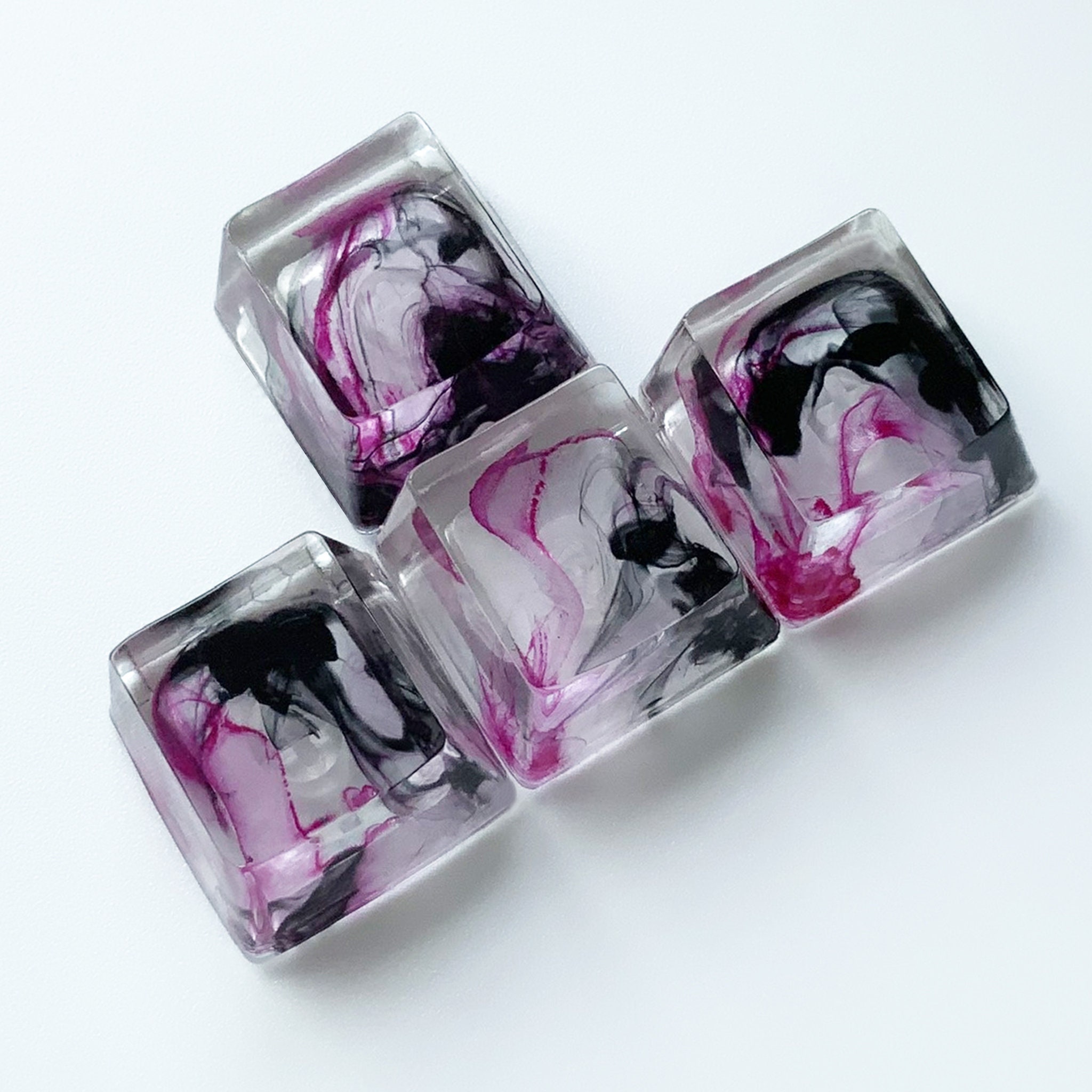 WASD Keycaps Arrow Keycaps Transparent Keycap Pink Keycaps - Etsy