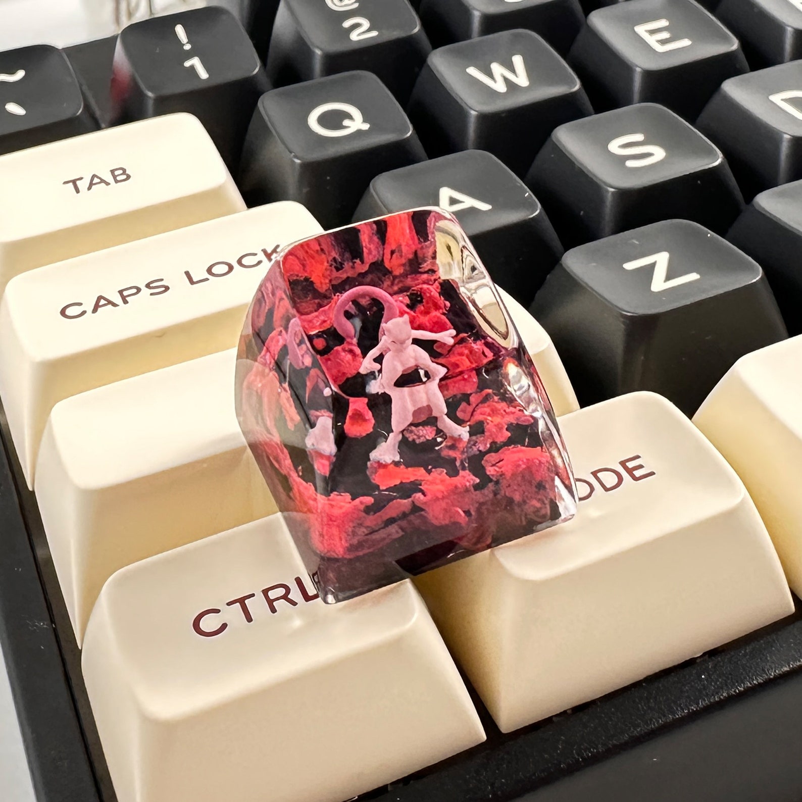 Pokemon Keycap Mewtwo Pokemon Esc Keycap 3d Printed Keycap - Etsy