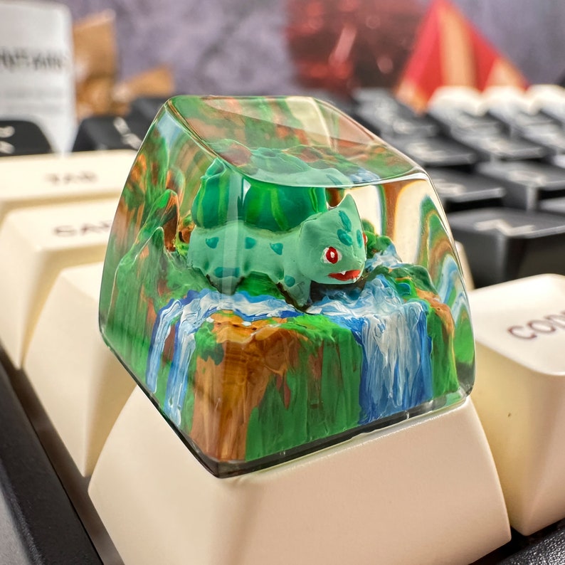 Pokemon Keycap Bulbasaur Pokemon Esc Keycap 3d Printed - Etsy
