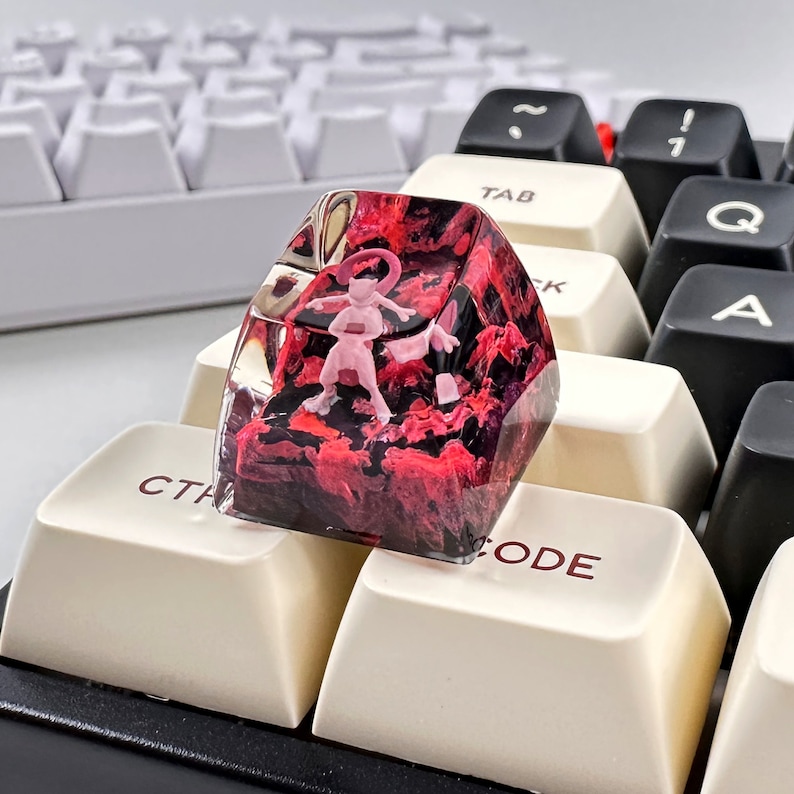 Pokemon Keycap Mewtwo Pokemon Esc Keycap 3d Printed Keycap - Etsy