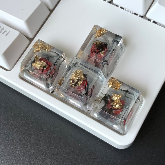 Arrow Keycaps WASD Keycaps Custom Keycaps Transparent - Etsy