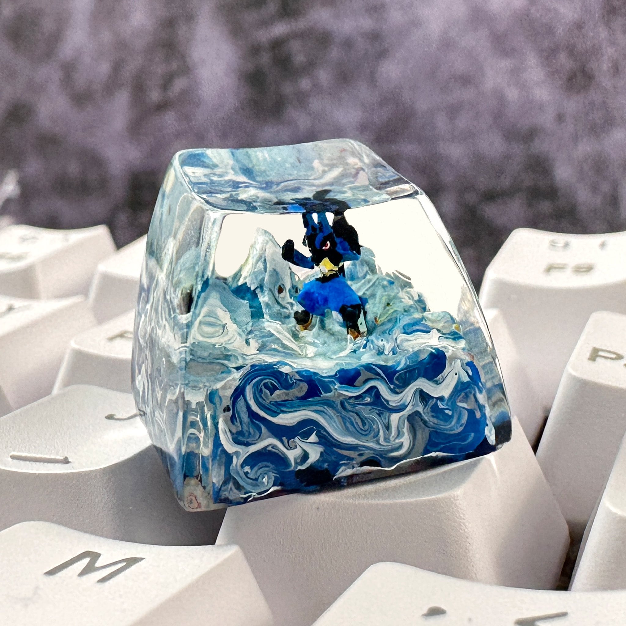 Custom Keycap, Pokemon Keycap, Lucario Pokemon, Custom Pokemon, Esc ...
