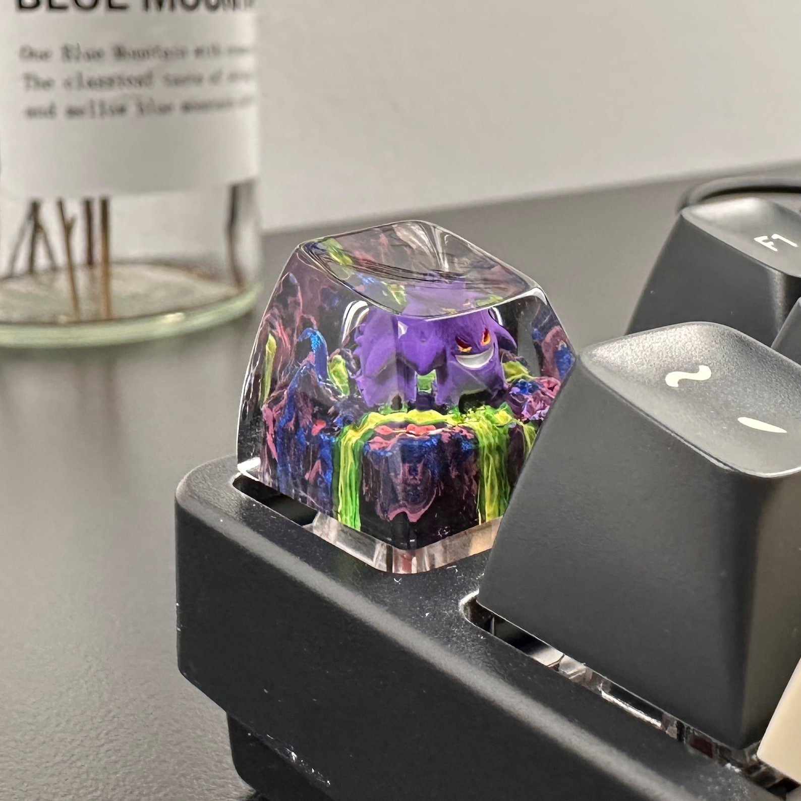 Custom Esc Keycaps Gengar Pokemon Artisan Keycap 3d Printed - Etsy