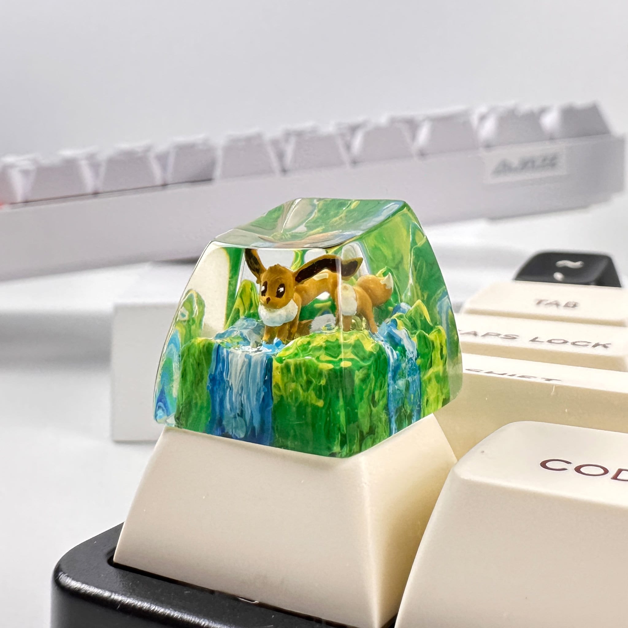 Pokemon Keycap Eevee Pokemon Esc Keycap 3d Printed Keycap - Etsy UK