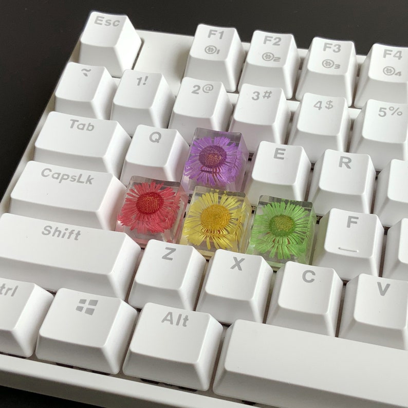 WASD Keycaps Set Arrow Keycaps Set Purple Keycap Red - Etsy