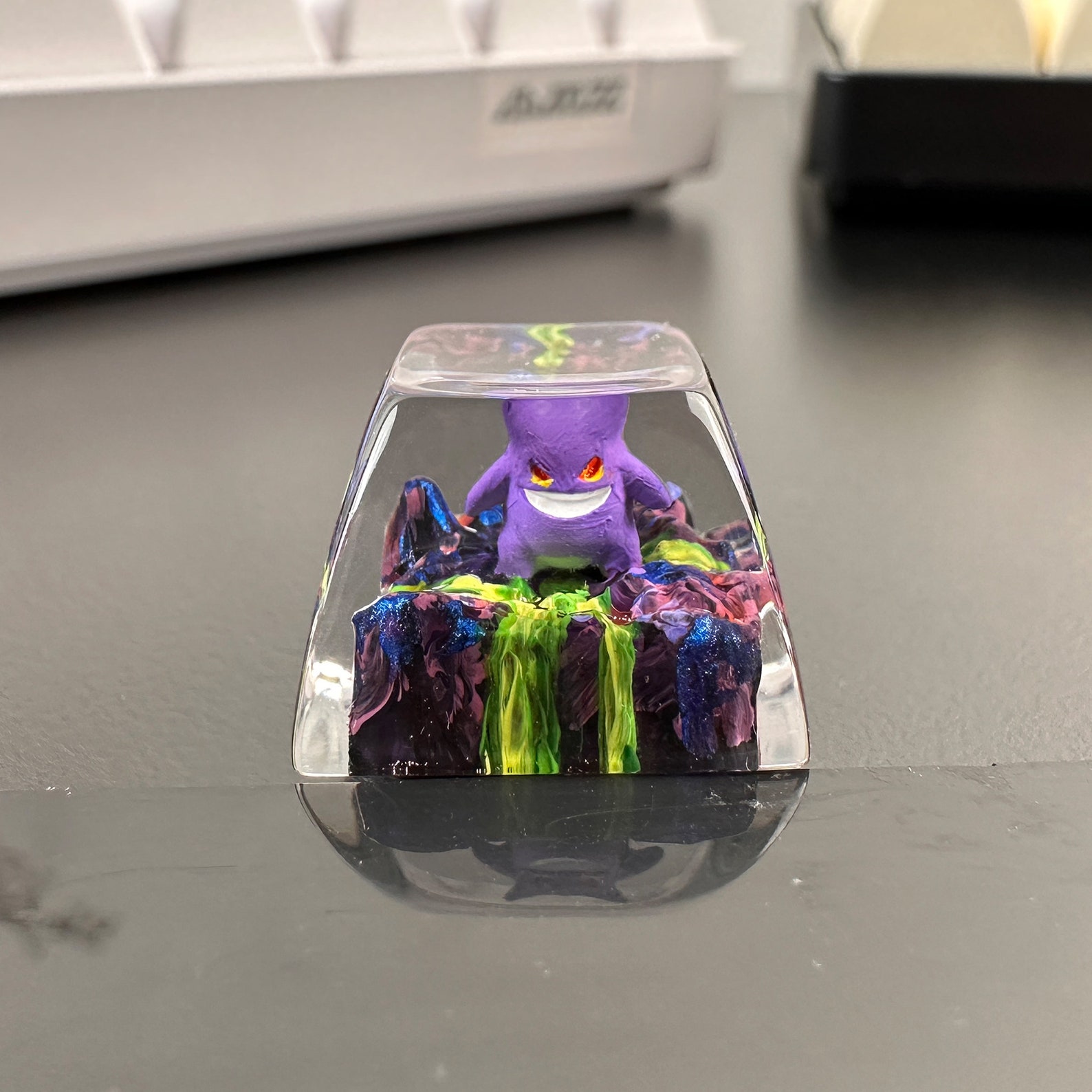 Custom Esc Keycaps Gengar Pokemon Artisan Keycap 3d Printed - Etsy