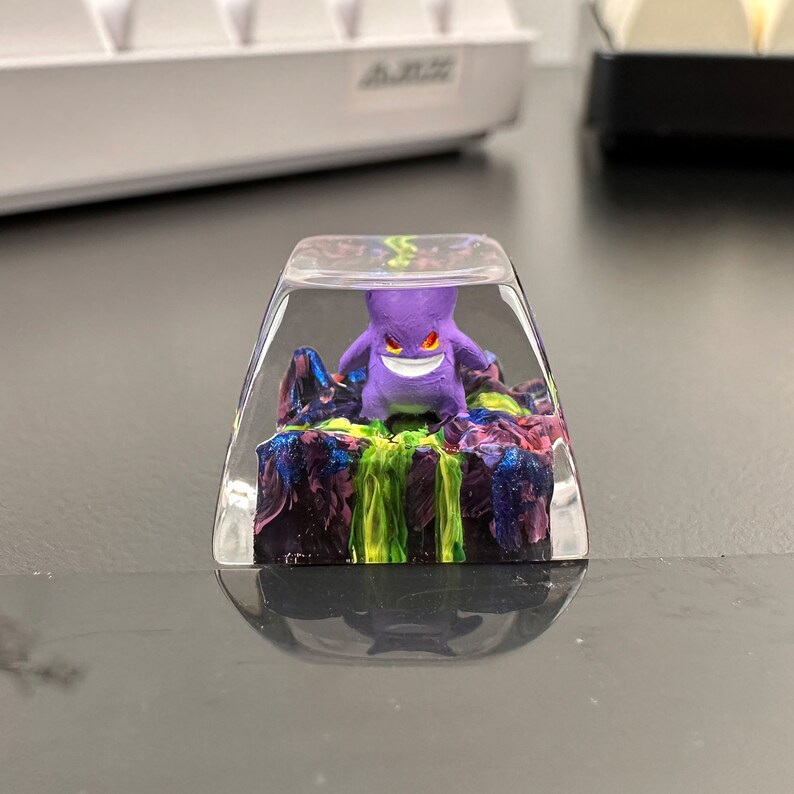 Custom Esc Keycaps Gengar Pokemon Artisan Keycap 3d Printed - Etsy