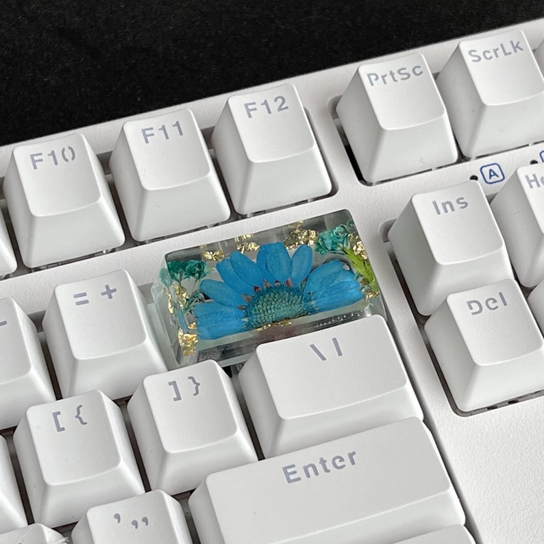 Spacebar Keycap Custom Spacebar Blue Keycap Cute Keycap - Etsy