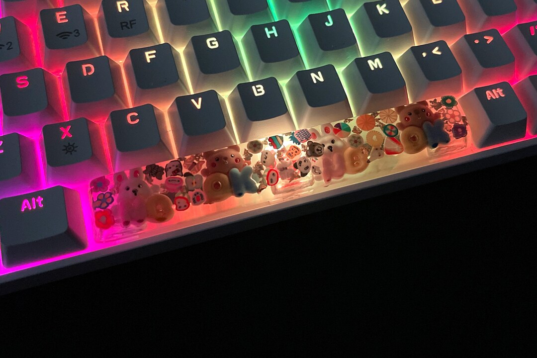 Anime Keycaps, Cute Spacebar Keycaps, Christmas Gifts, Gift for Girl ...