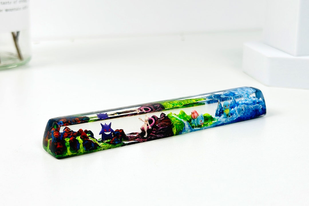Custom Pokemon Spacebar, Pokemon Keycap, Artisan Keycap, Custom Keycaps ...