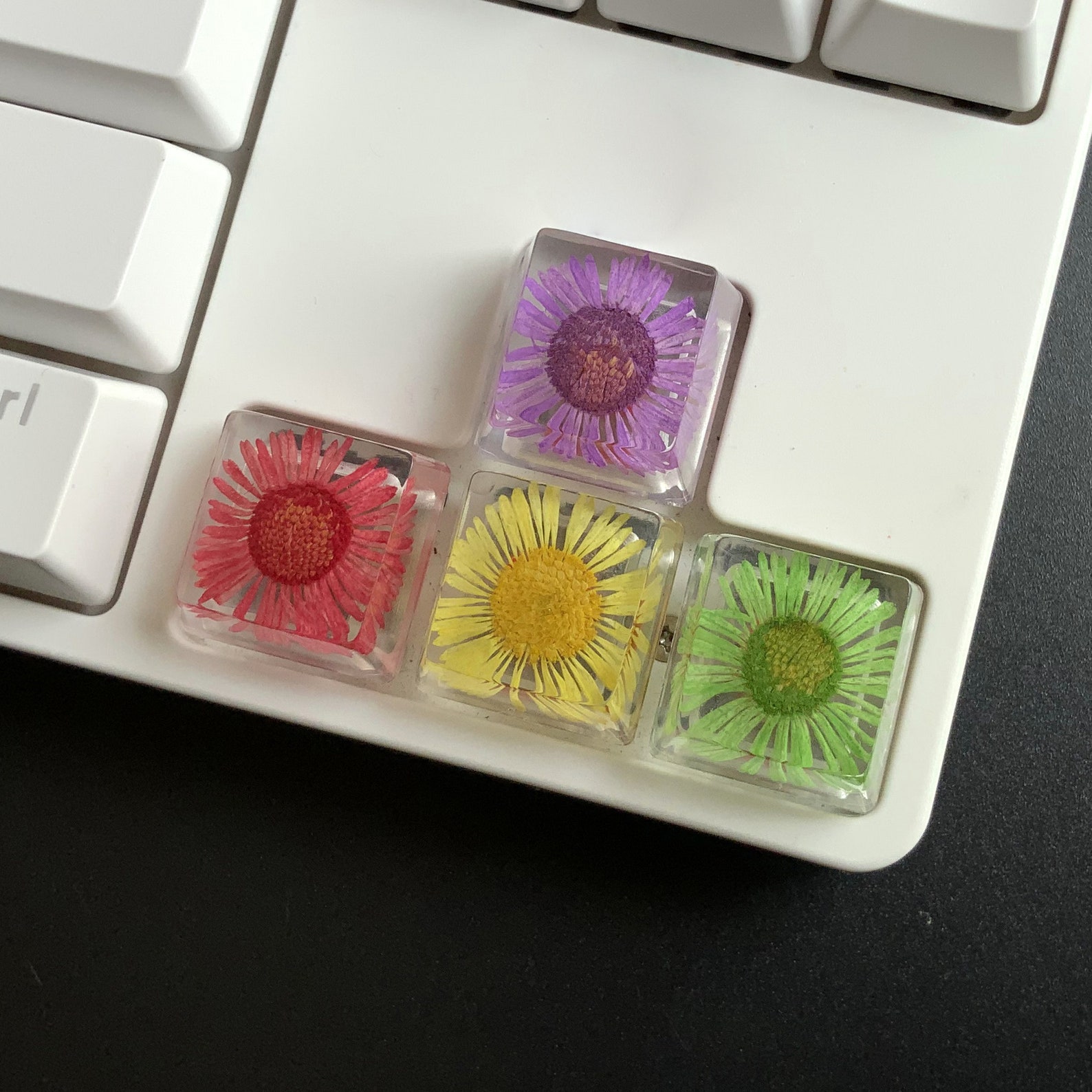WASD Keycaps Set Arrow Keycaps Set Purple Keycap Red - Etsy