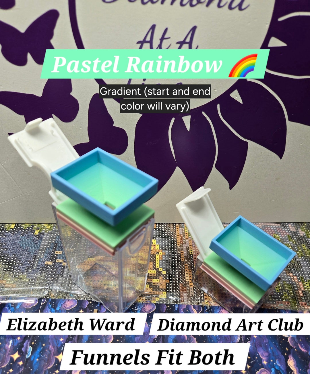 Elizabeth Ward and or Diamond Art Club Container Funnel (ORIGINAL 2022 ...