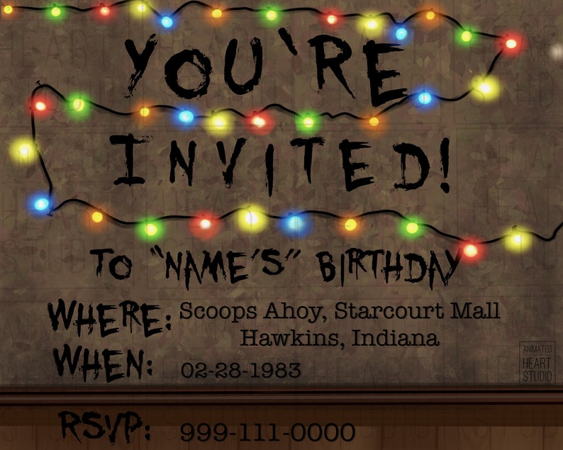 personalized-printable-stranger-things-birthday-invitation-etsy
