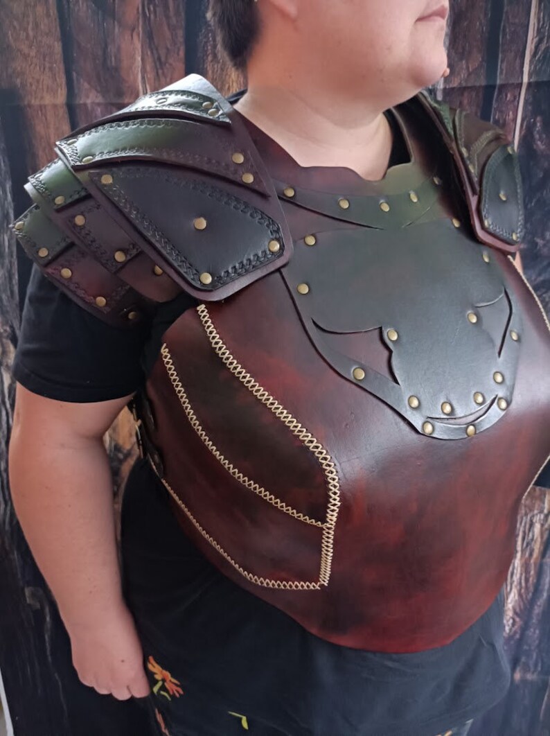 Clan Chief Breastplate Plain Female / Ladies Larp / - Etsy