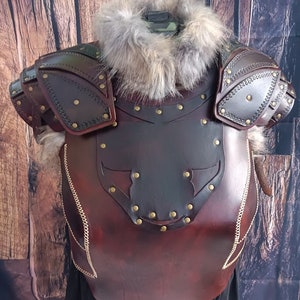 Clan Chief Breastplate Plain Female / Ladies Larp / - Etsy