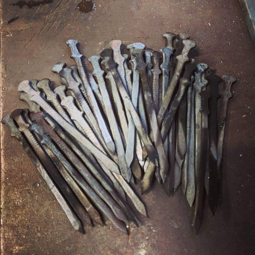 Miniature Sword Hand Forged Sword Replica Scarf Pin Cocktail Stick Geek ...