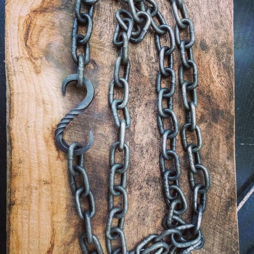 Hook & Chain for Cooking Tripod Fire Pit Grill Bbq. | Etsy