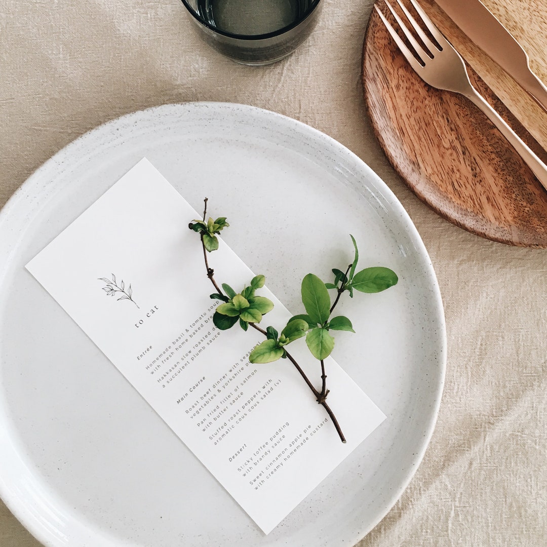 Wedding Menu, Table Settings, Menu Cards, Table Setting Wedding ...