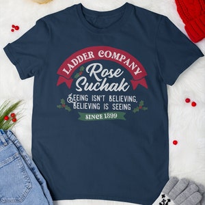 Rose Suchak Ladder Company Tee Shirt Christmas Santa Clause Scott ...