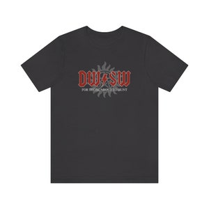SW DW Rock Tee Shirt Winchesters Supernatural Shirt Sam & Dean Demon ...