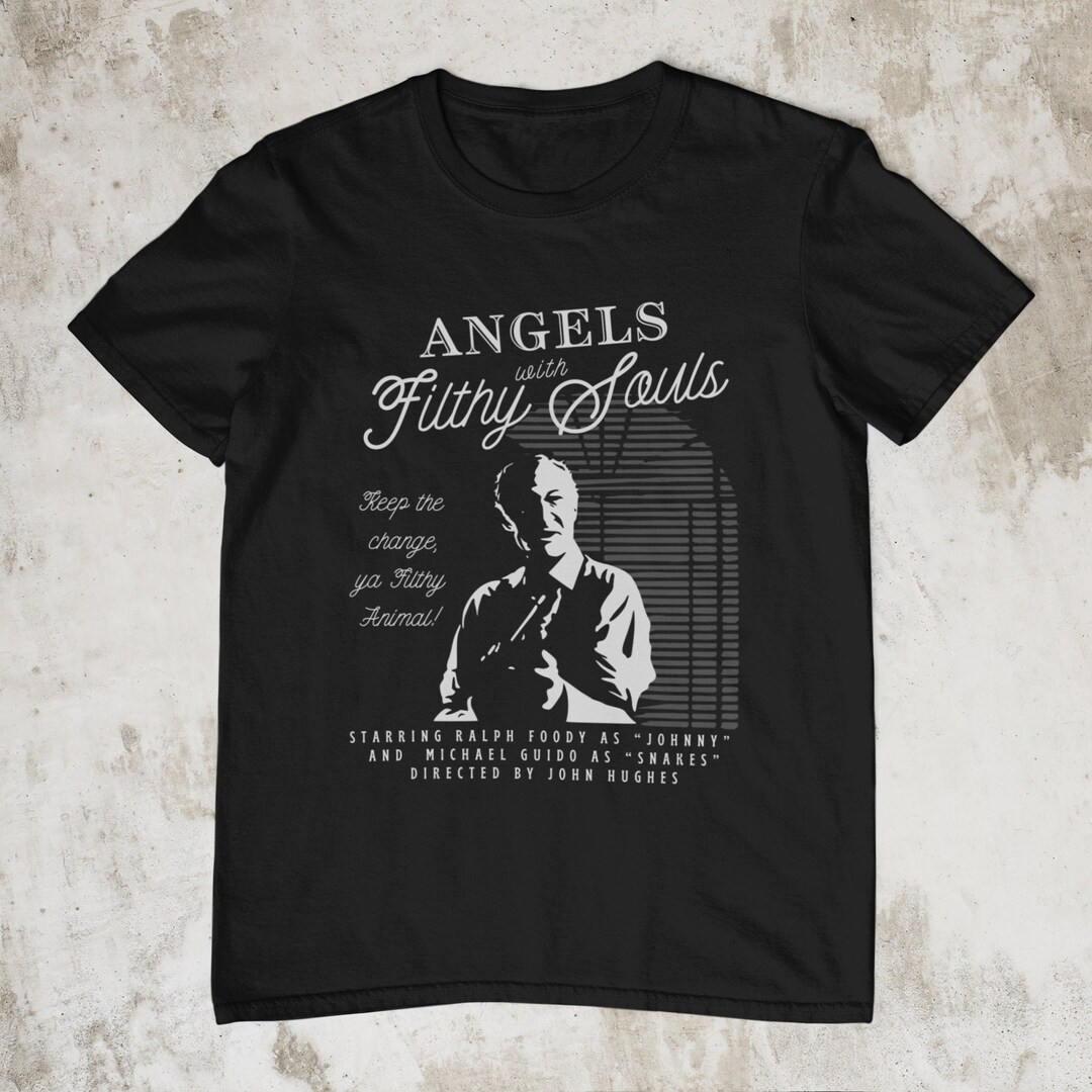 Angels With Filthy Souls Retro Christmas Movie Shirt - Etsy