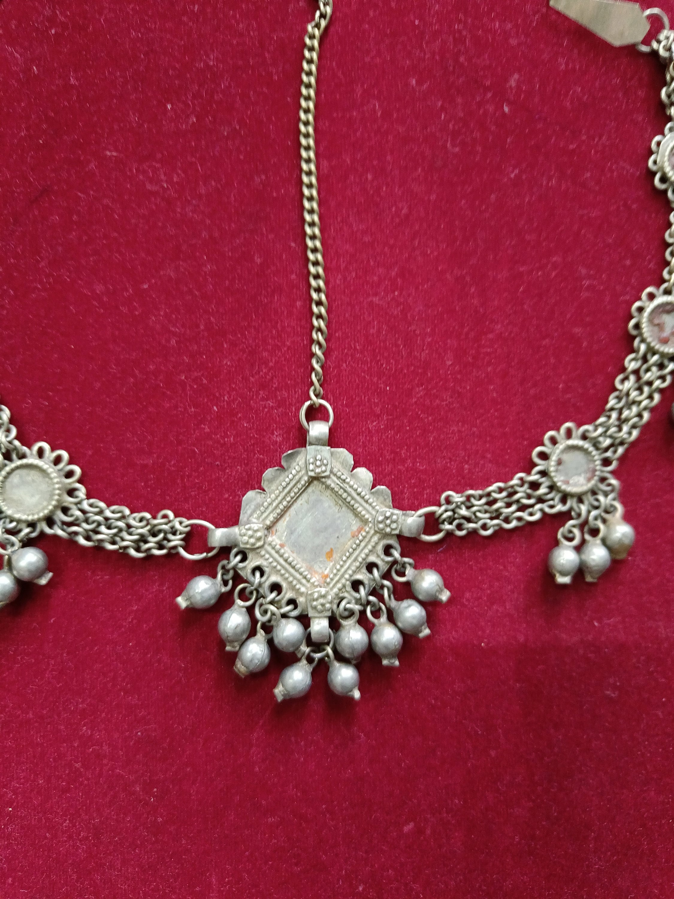 Vintage Rare TIKKA Head Ornament BANJARA Kuchi Tribal Gypsy Boho Belly ...