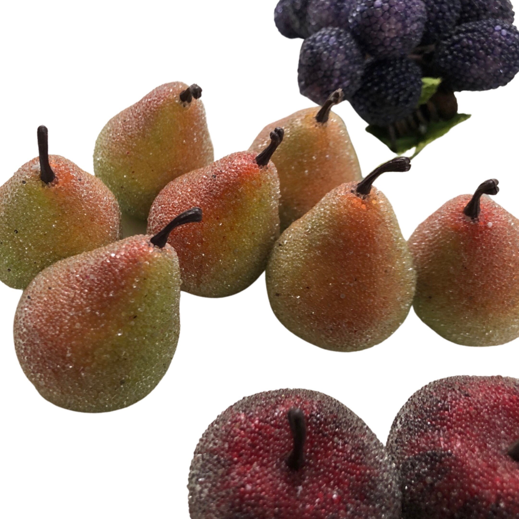 Vintage Beaded Fruit 1990s Set of 40 Fancy Sequin Beaded - Etsy