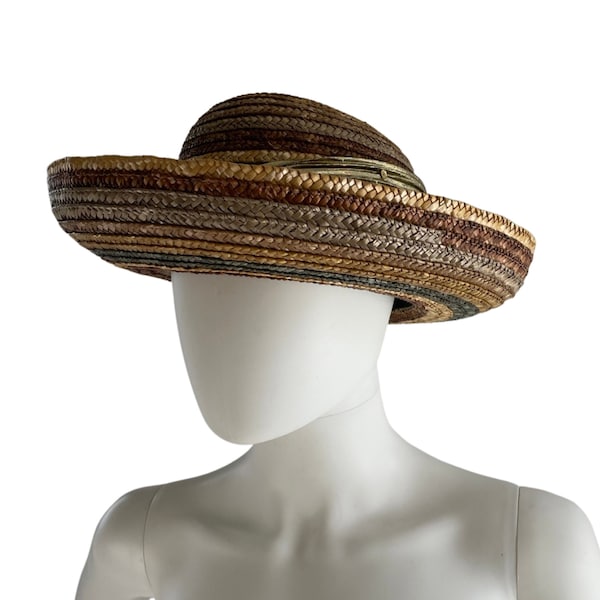 Turned up Brim Hat - Etsy